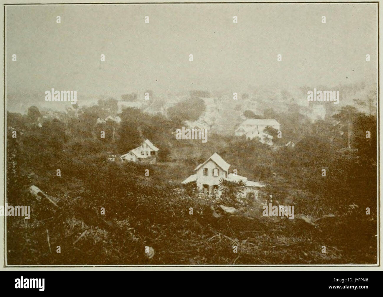 FORBES(1910) 12 View of Monrovia, from the hill Stock Photo - Alamy