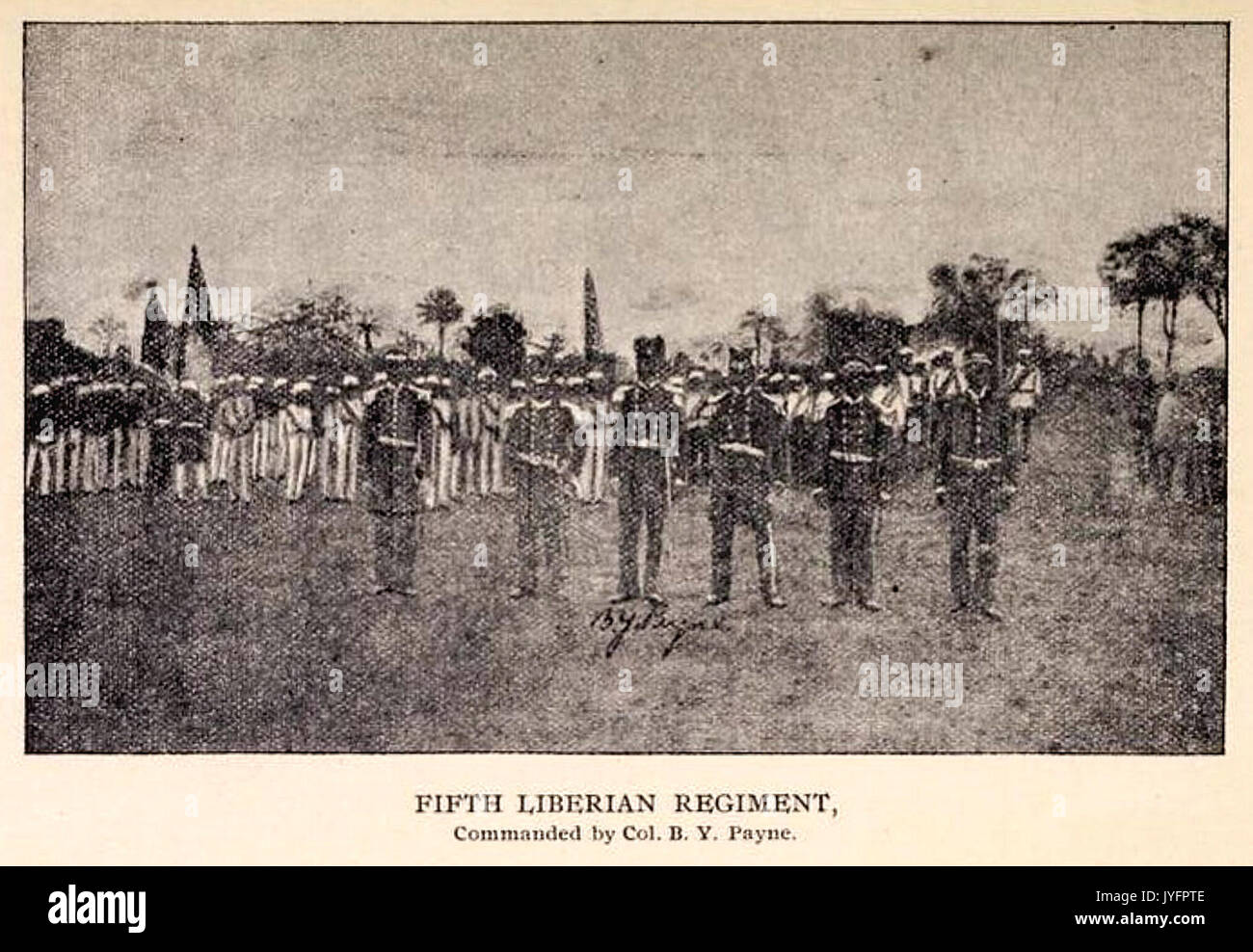 HEARD(1898) 60 Fifth Liberian Regiment Stock Photo - Alamy