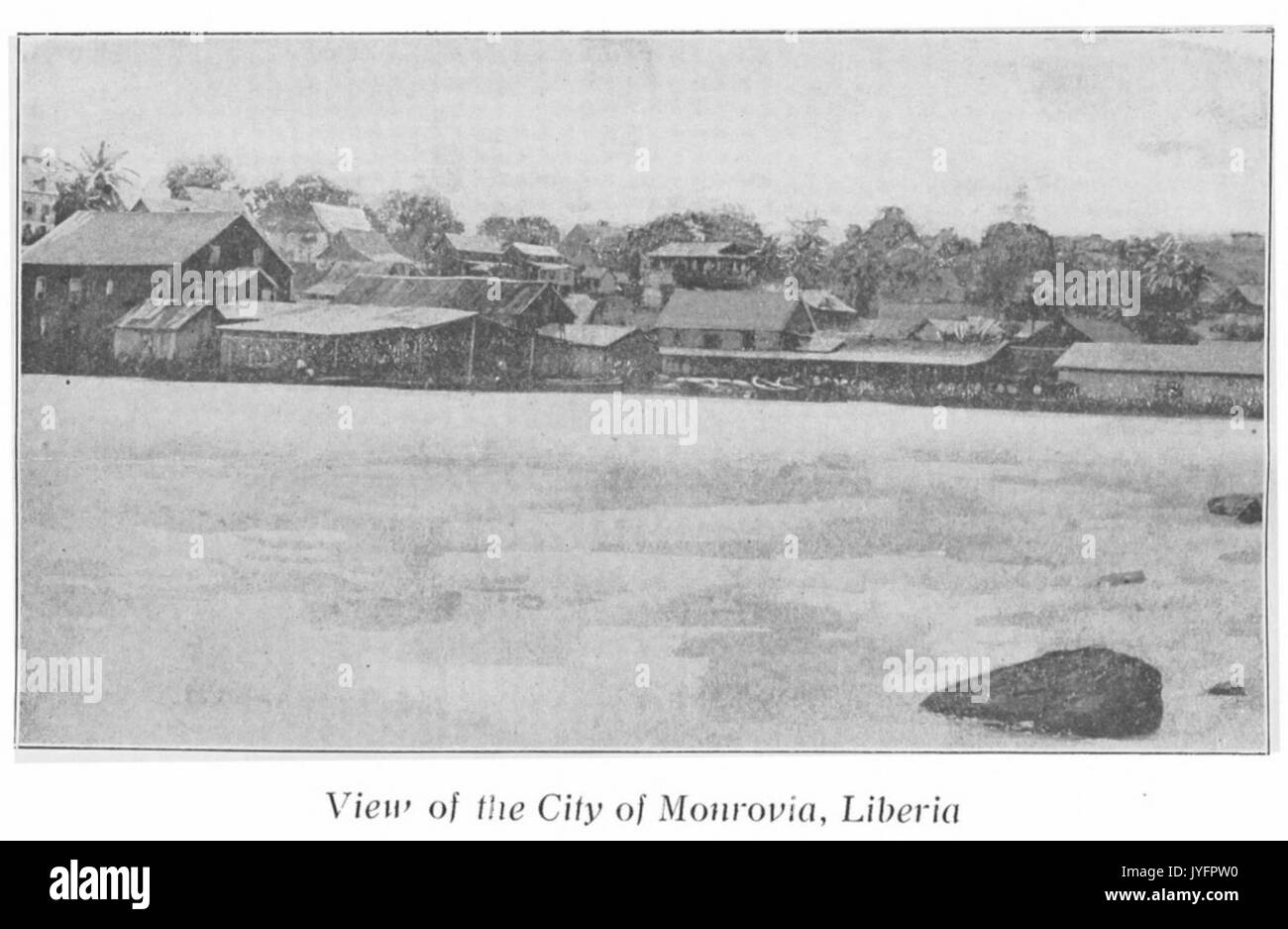 Monrovia map Black and White Stock Photos & Images - Alamy