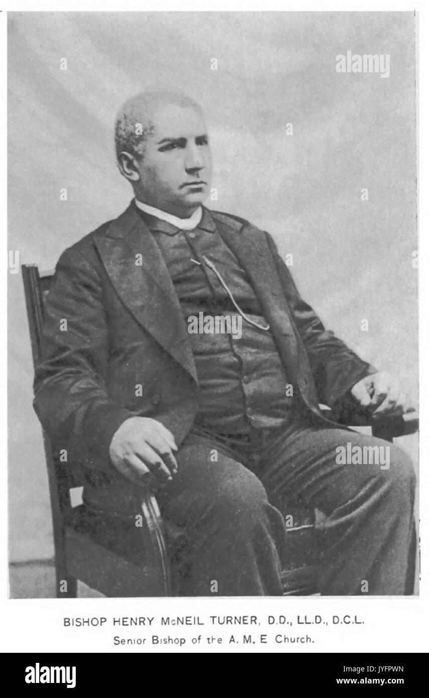PARKS(1899) Bishop Henry McNeil Turner Stock Photo - Alamy