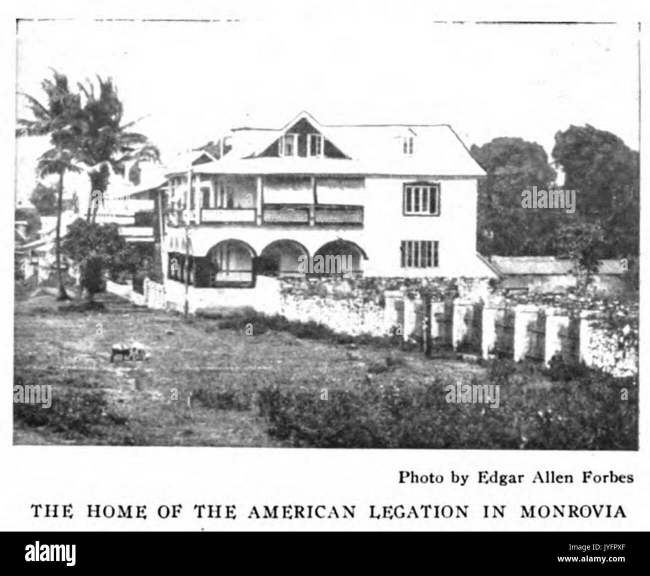 Embassy monrovia Black and White Stock Photos & Images - Alamy