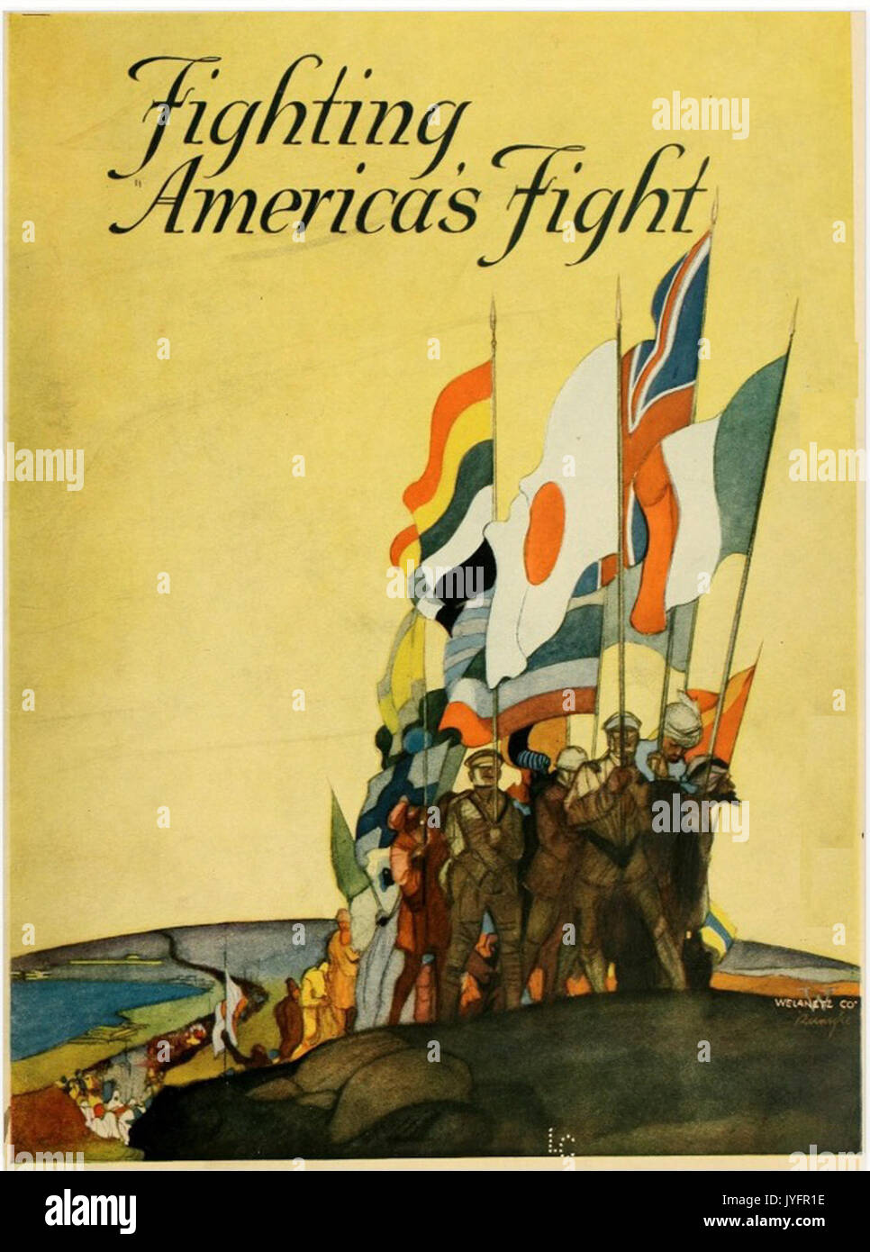 Vintage map americas textbook hi-res stock photography and images - Alamy