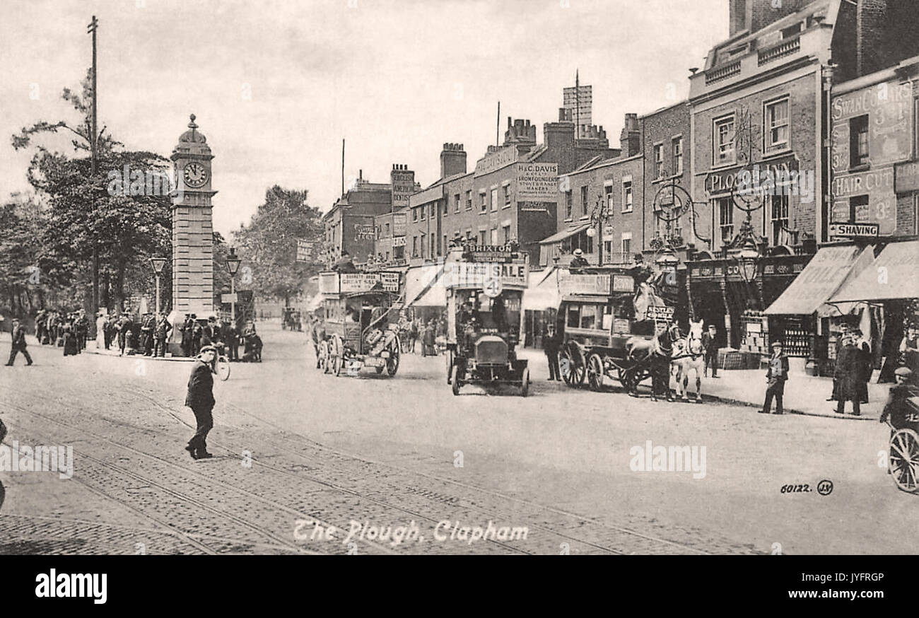 Map of clapham common hi-res stock photography and images - Alamy