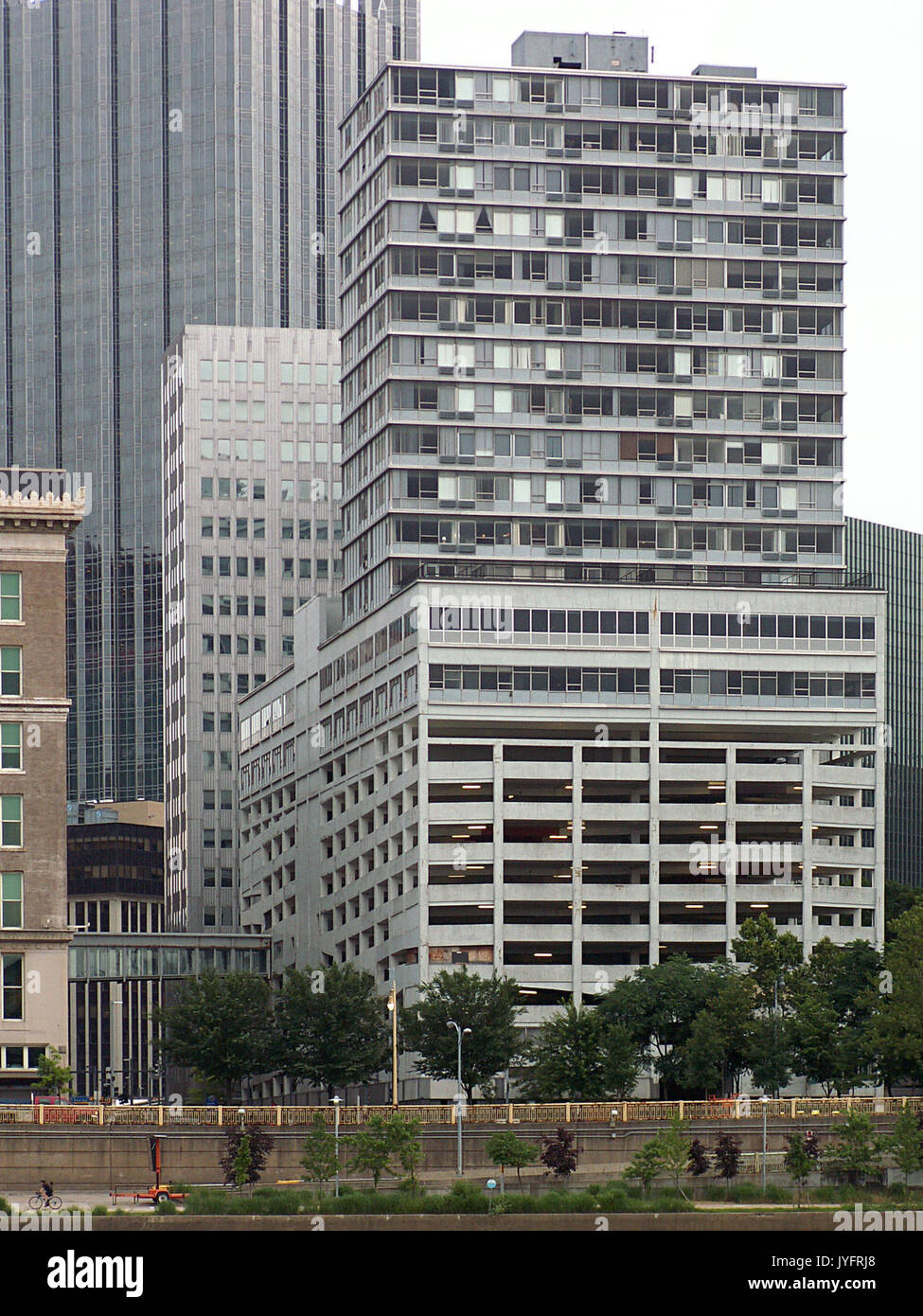 This image features the 625 Stanwix Tower, a prominent office building ...