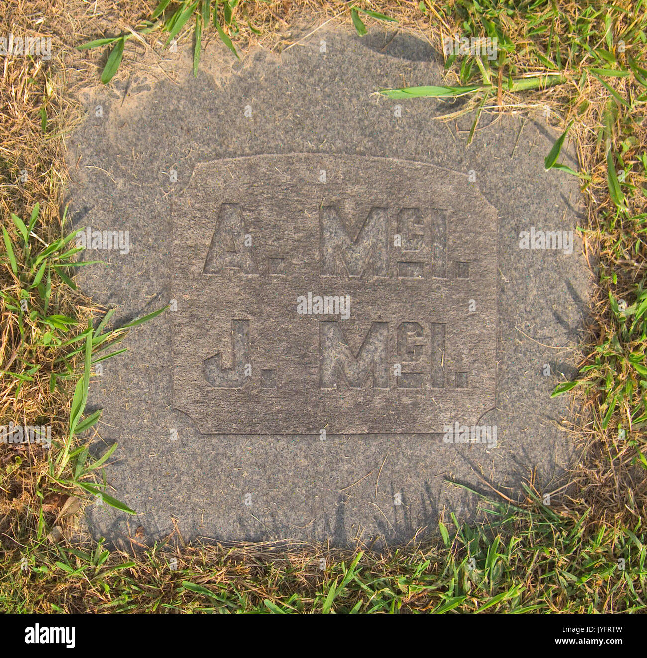 A and J McIntire Headstone, Chartiers Cemetery, 2015 07 26, 01 Stock ...