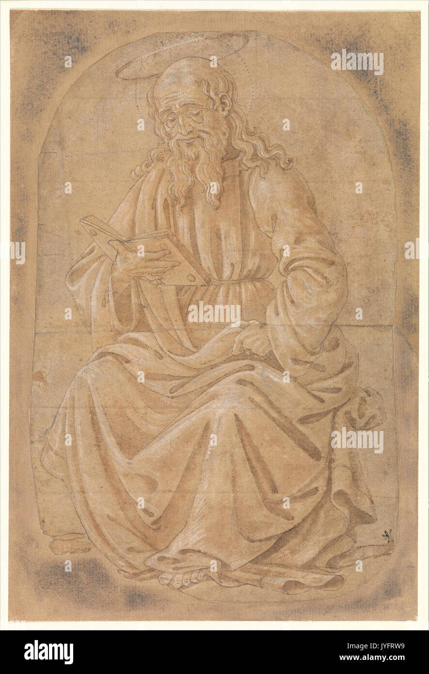 Saint reading hi-res stock photography and images - Alamy