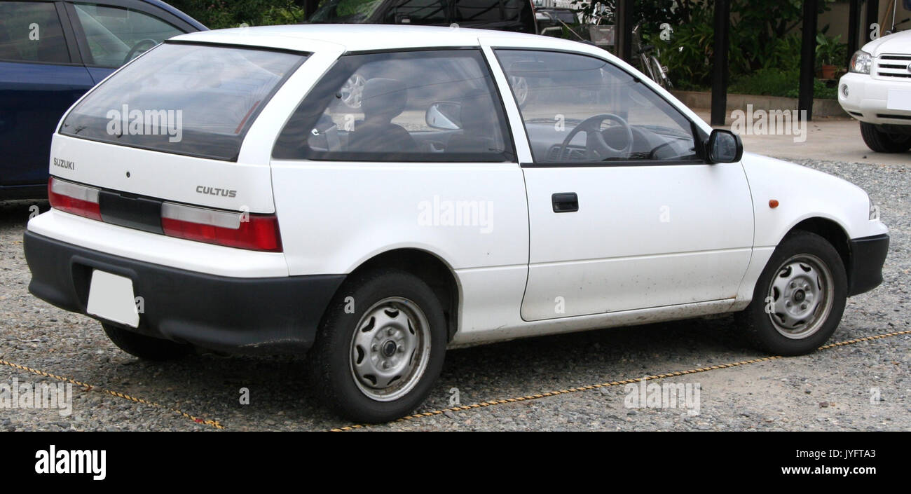 2nd generation Suzuki Cultus rear Stock Photo - Alamy