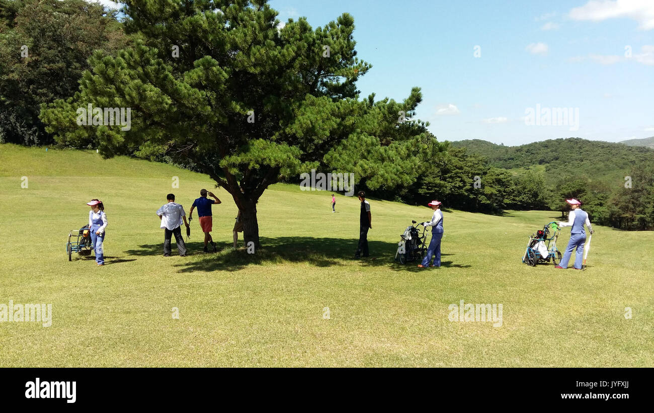 6th Hole, Pyongyang Golf Club 1 Stock Photo - Alamy