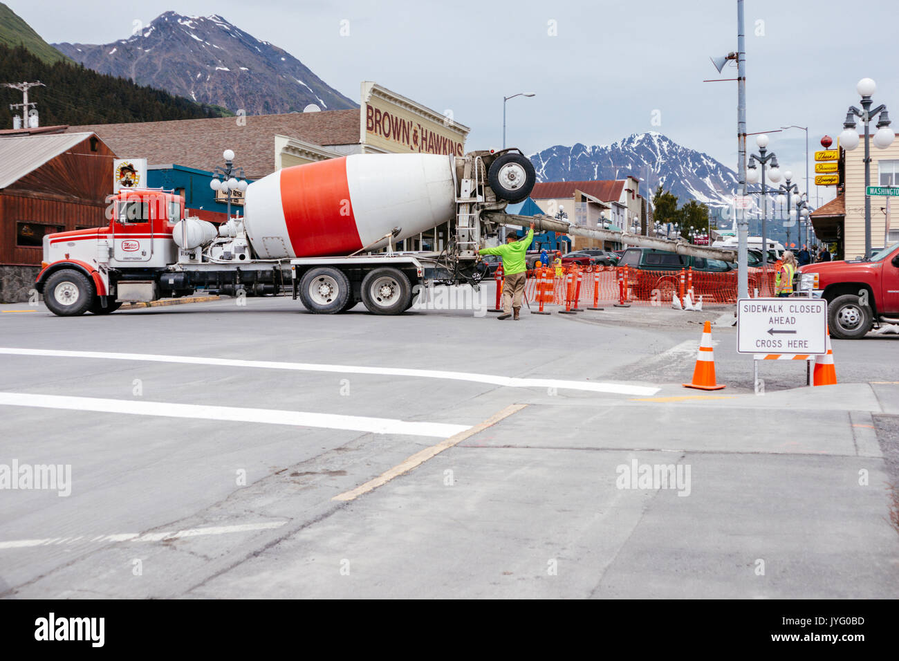 Seward alaska houses hi-res stock photography and images - Alamy