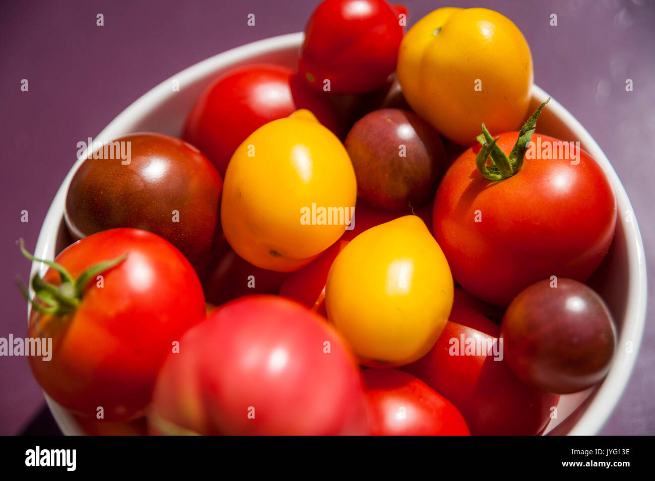 Various Tomato Varieties High Resolution Stock Photography and Images ...