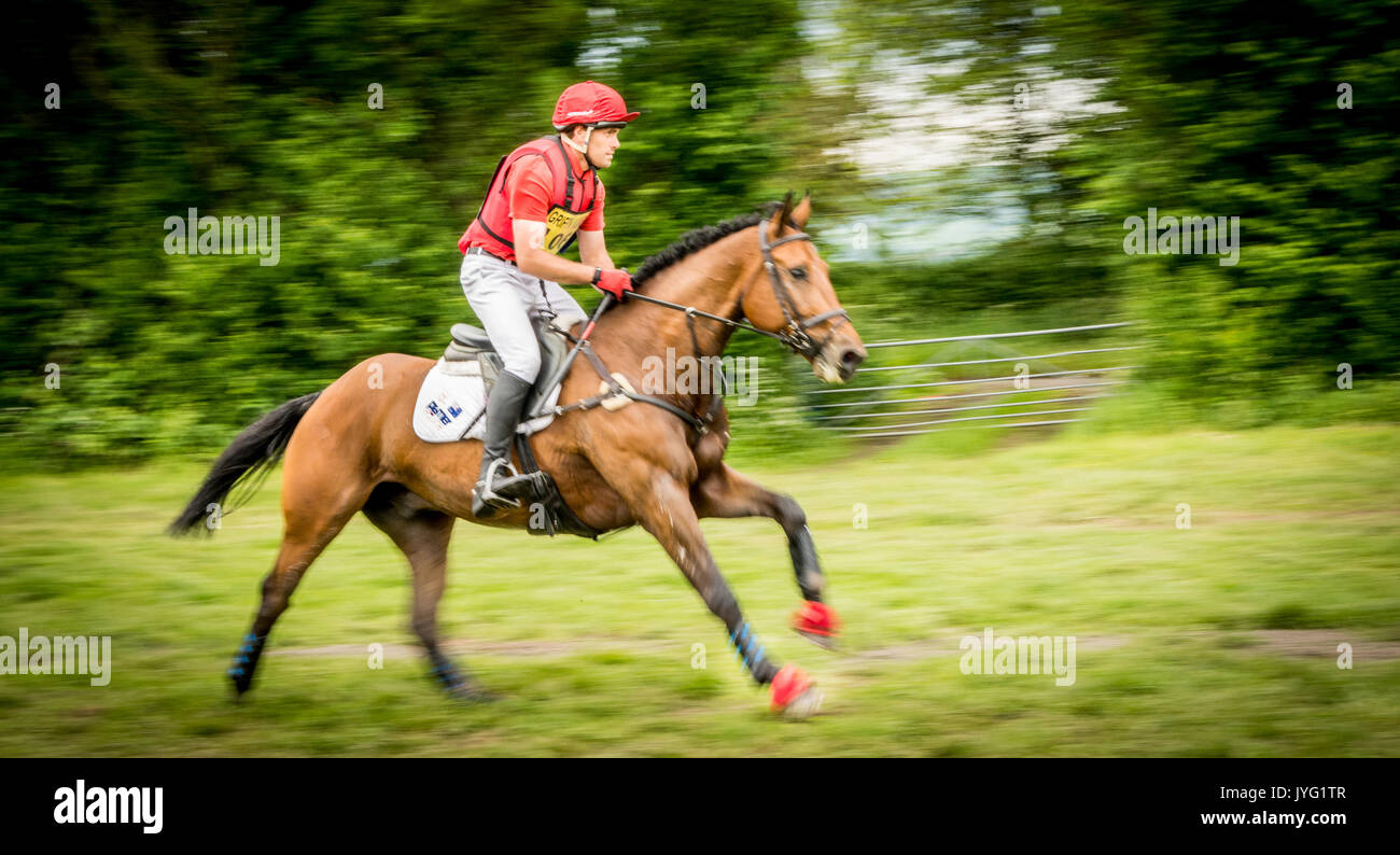 Rider gallops hi-res stock photography and images - Alamy