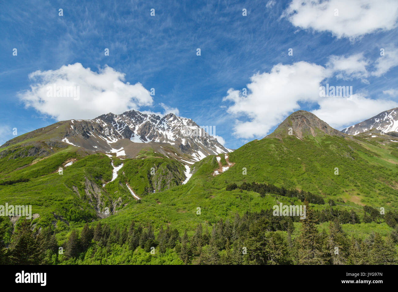 Lost lake trail alaska hi-res stock photography and images - Alamy