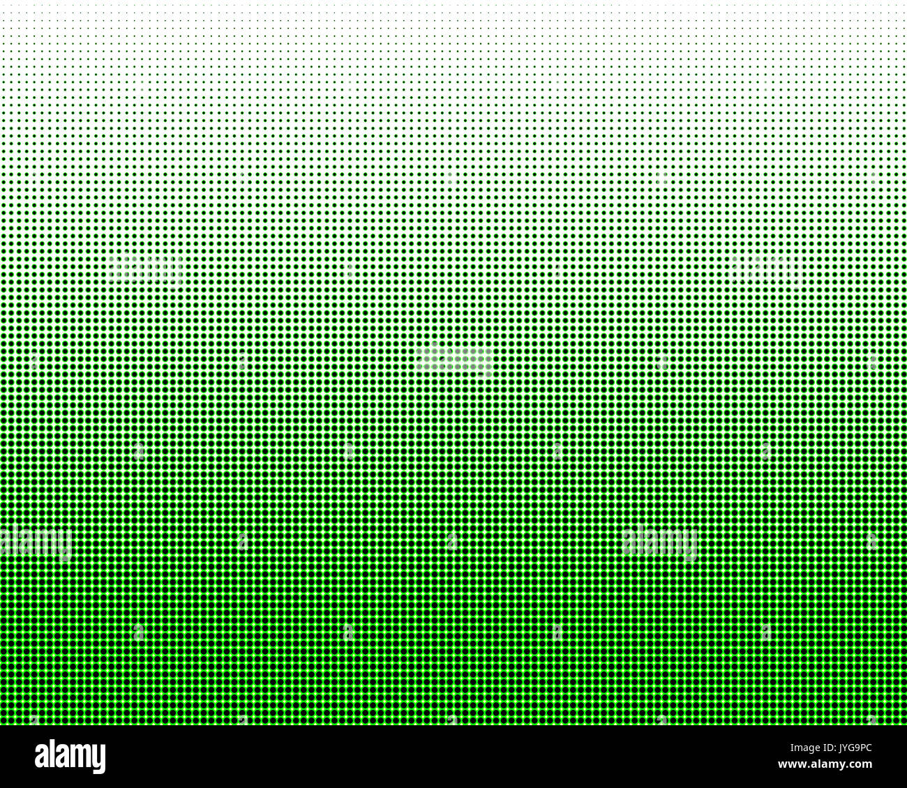 Vertical gradient green halftone dots background. Pop art template ...
