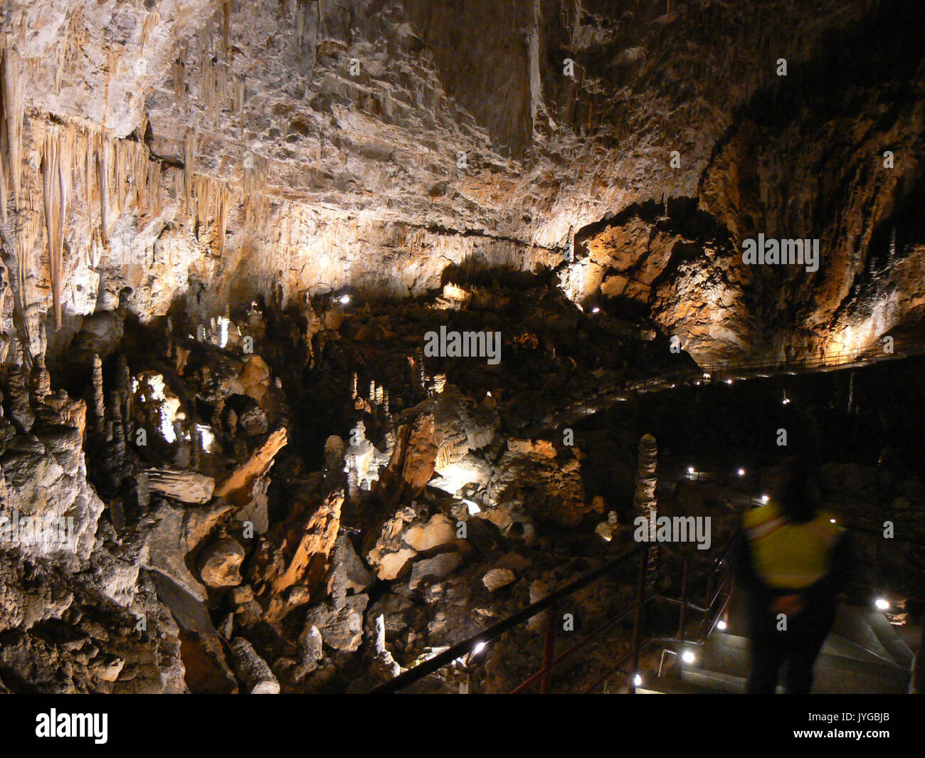 A treasure in Grotta Gigante Stock Photo - Alamy