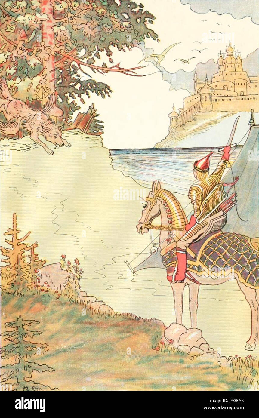 Russian fairy tales illustration hi-res stock photography and images ...