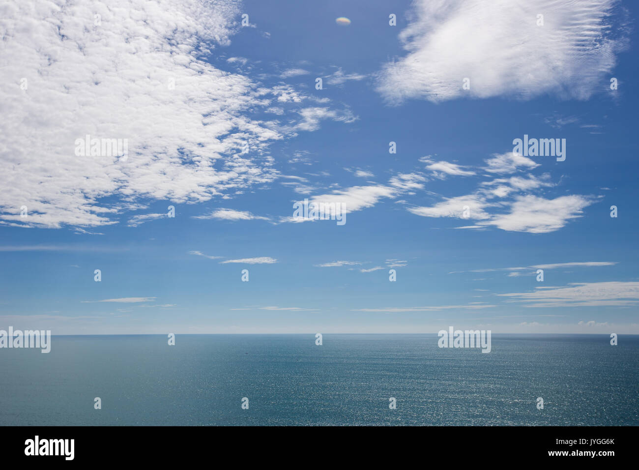 Blue sea in summer hi-res stock photography and images - Alamy