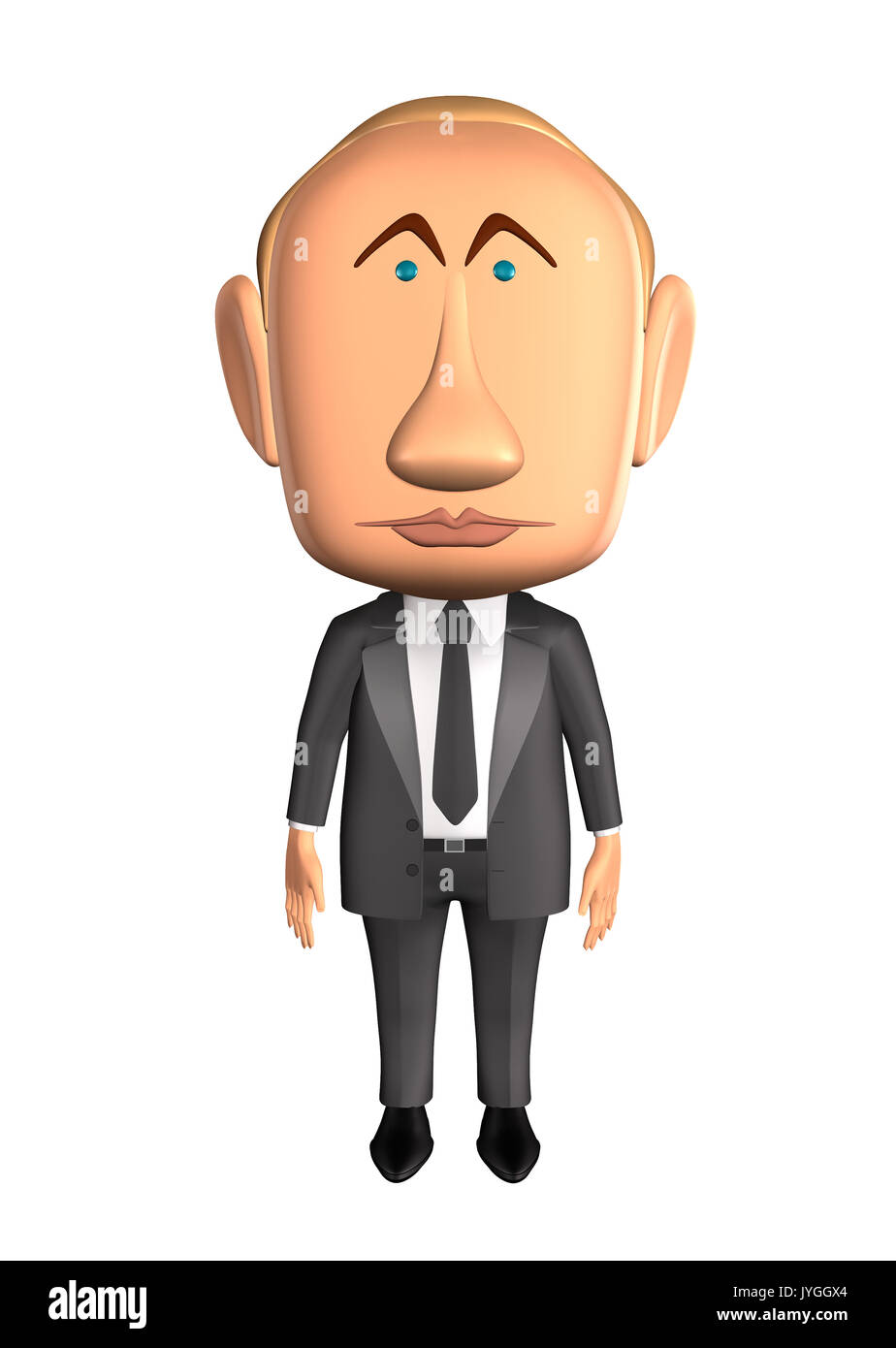 Vladimir putin portrait standing Cut Out Stock Images & Pictures - Alamy