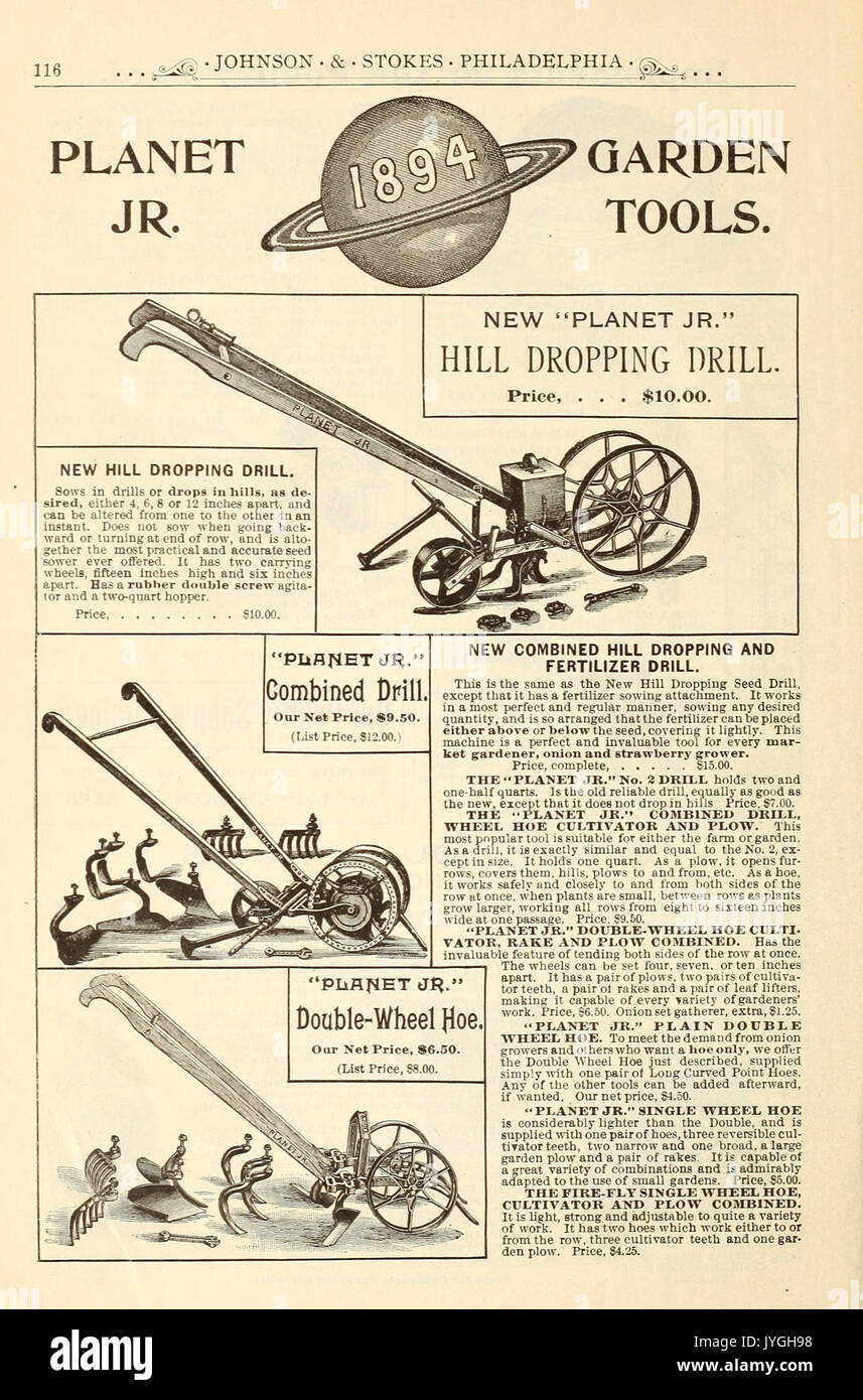 1894 garden and farm 1891 manual (Page 116) BHL42606158 Stock Photo - Alamy