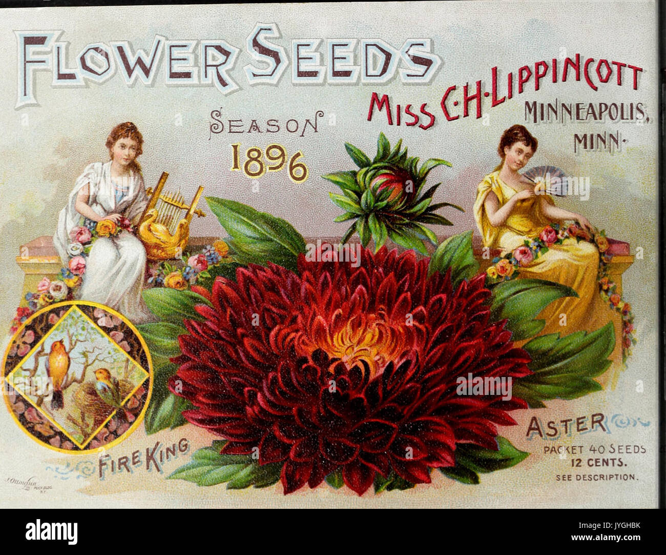 Victorian greeting card hi-res stock photography and images - Alamy
