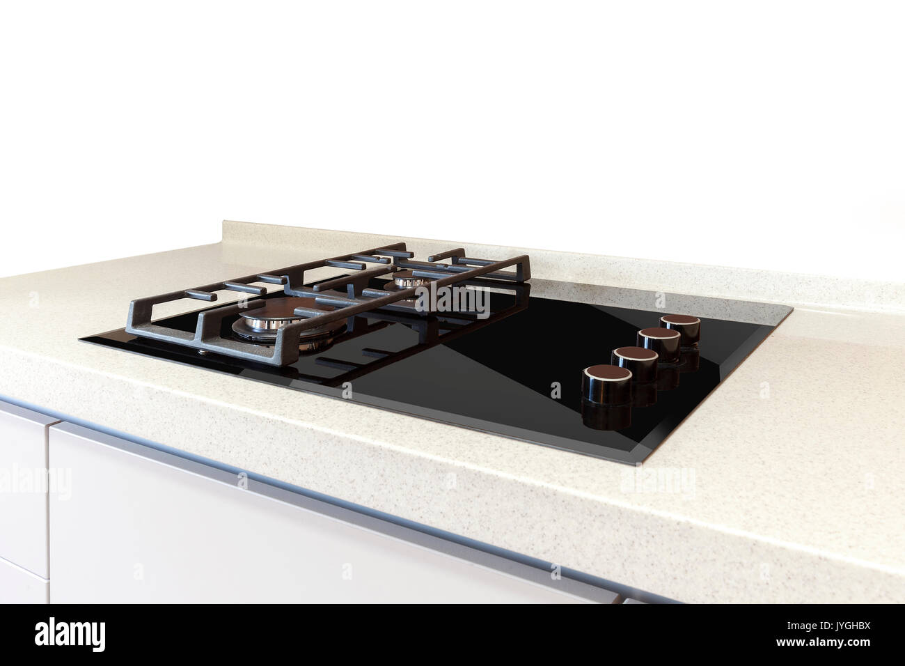 detail of modern kitchen with cooker Stock Photo - Alamy