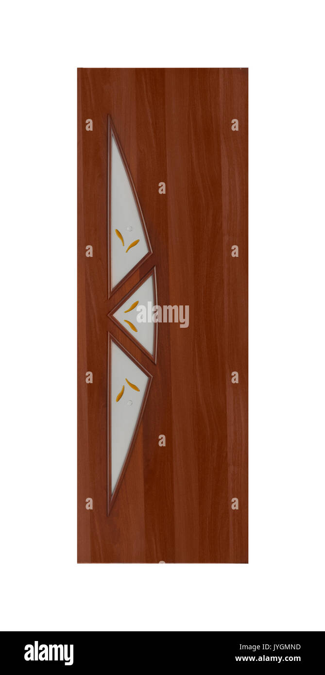 Plain wooden door Cut Out Stock Images & Pictures - Alamy