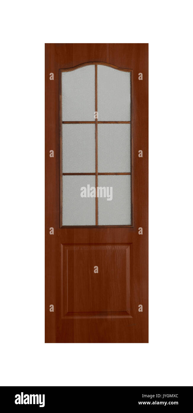 Plain wooden door Cut Out Stock Images & Pictures - Alamy