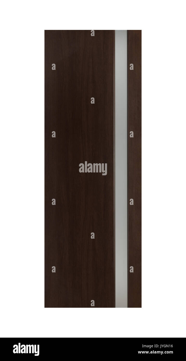 Plain wooden door Cut Out Stock Images & Pictures - Alamy