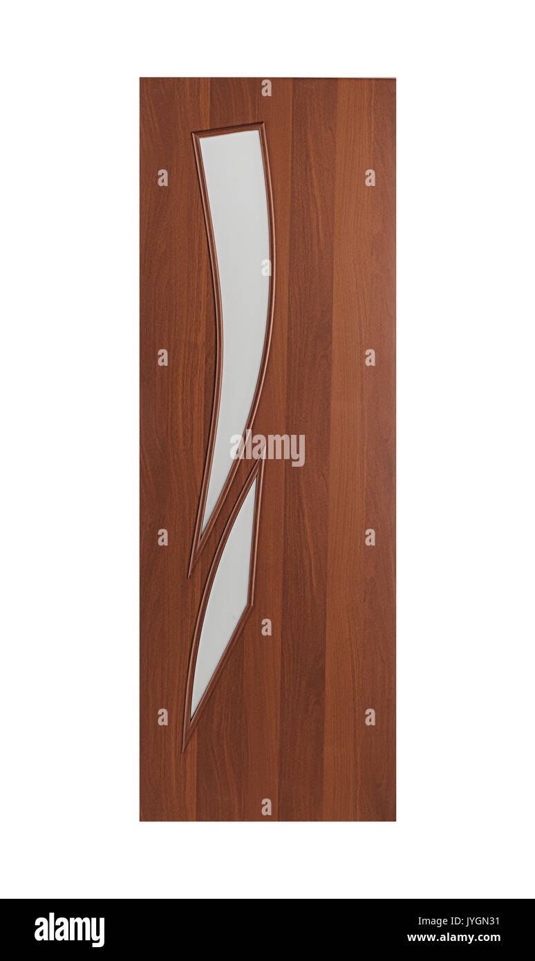 Plain wooden door Cut Out Stock Images & Pictures - Alamy