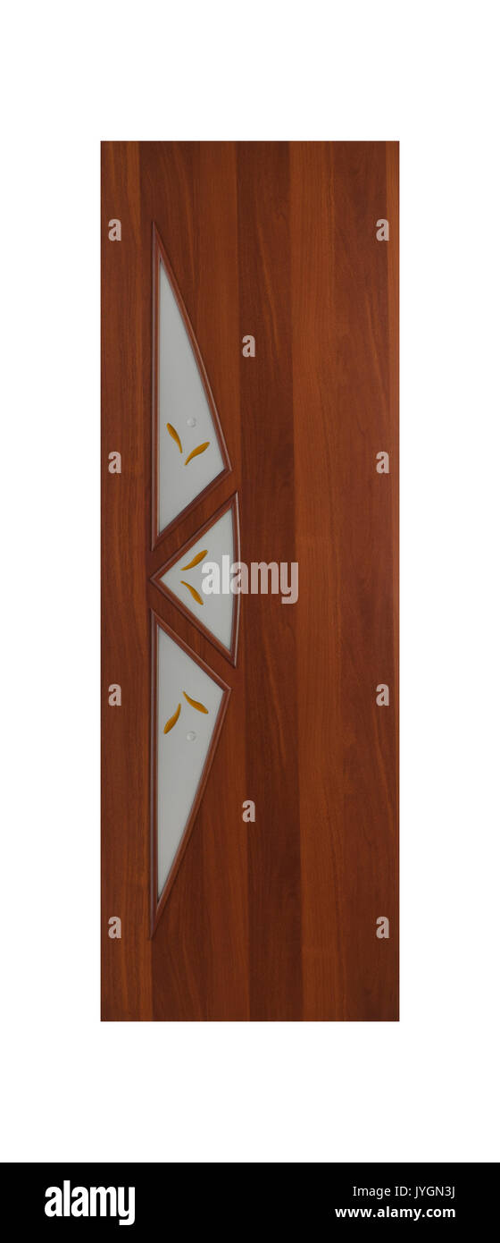 Plain wooden door Cut Out Stock Images & Pictures - Alamy