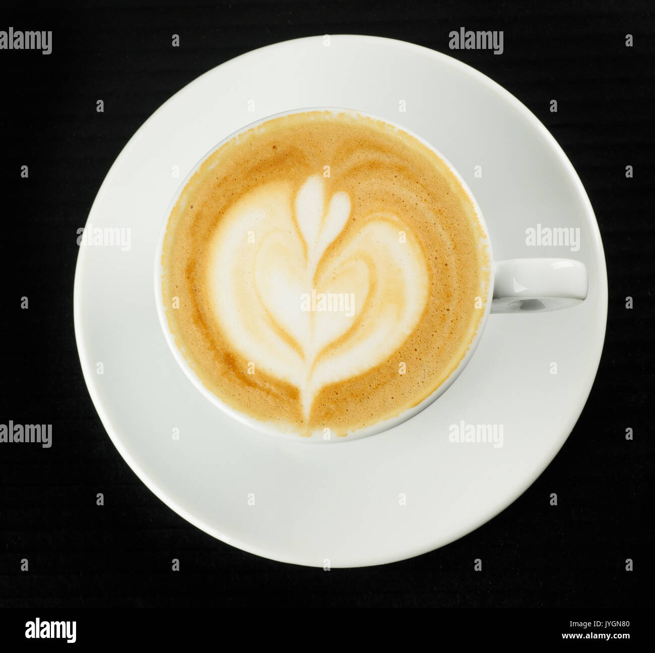 Coffee with milk Stock Photo - Alamy