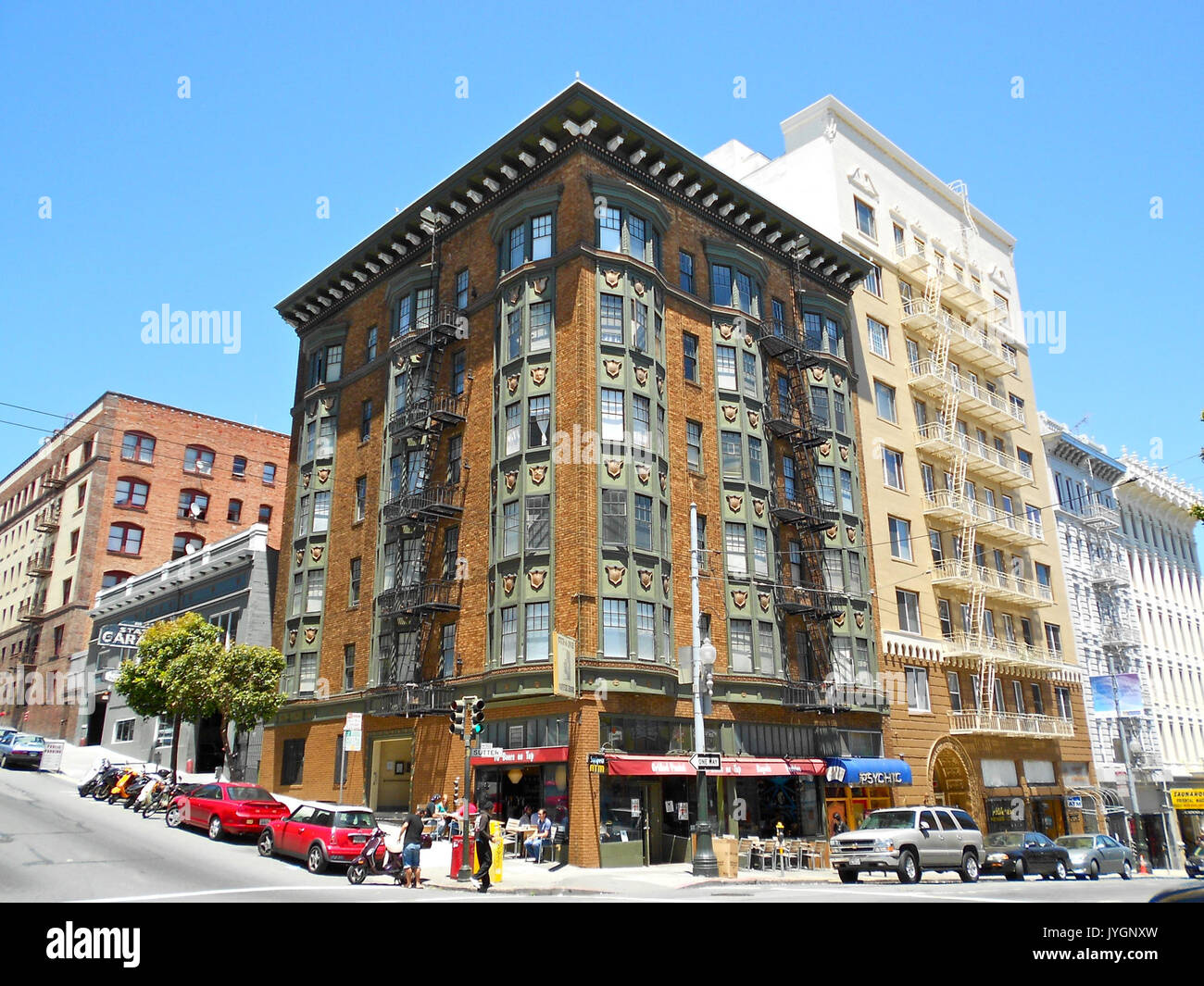 This photograph captures the exterior of 896 Sutter Street, San ...