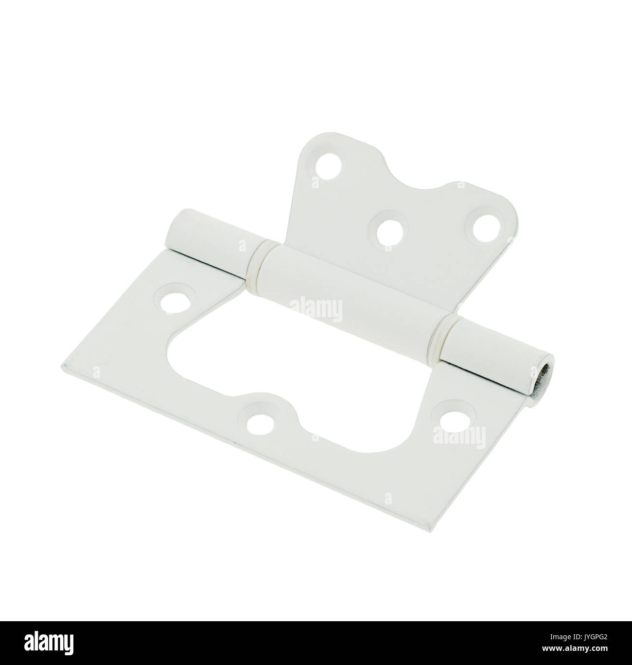 Simple door hinge Stock Photo - Alamy