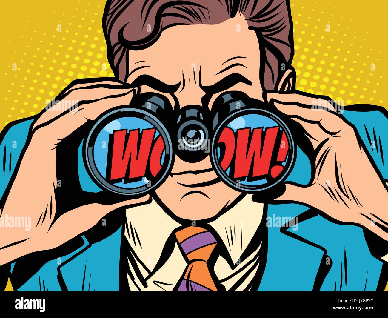 Worker wow Stock Vector Images - Alamy