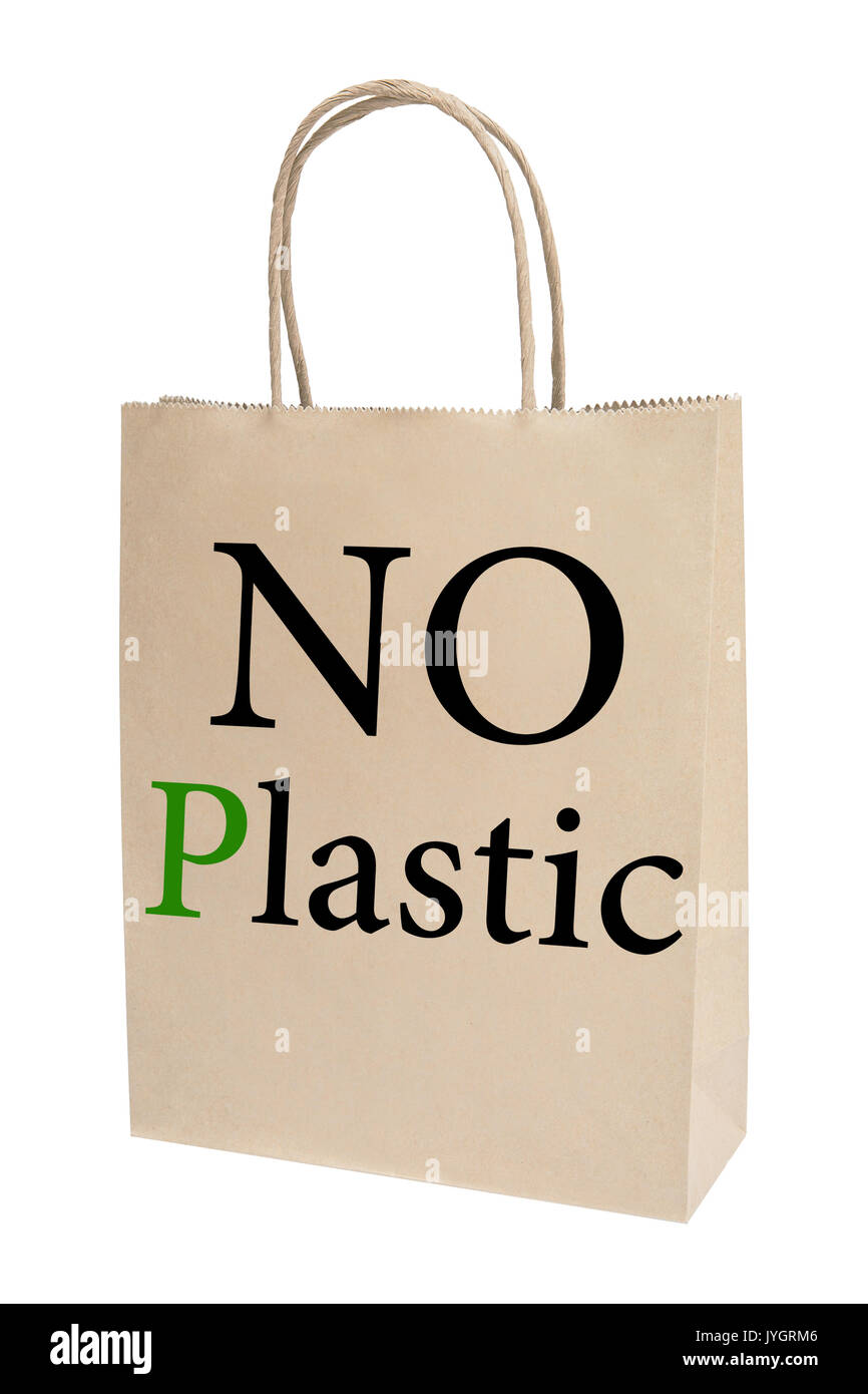 no plastic bag concept Stock Photo - Alamy