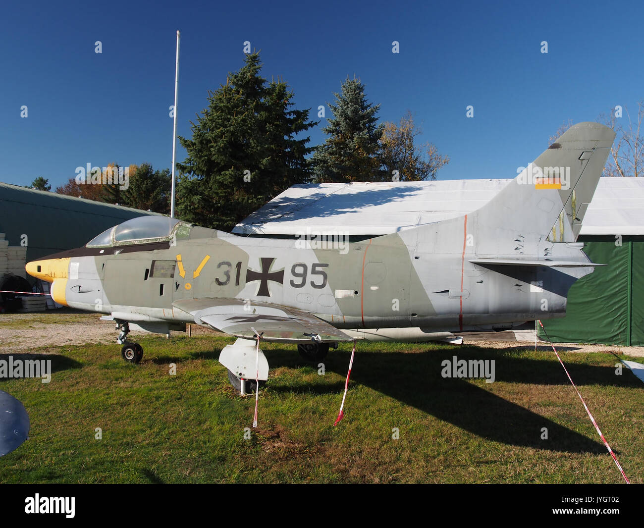 31 95 (aircraft) Fiat G91 pic1 Stock Photo - Alamy