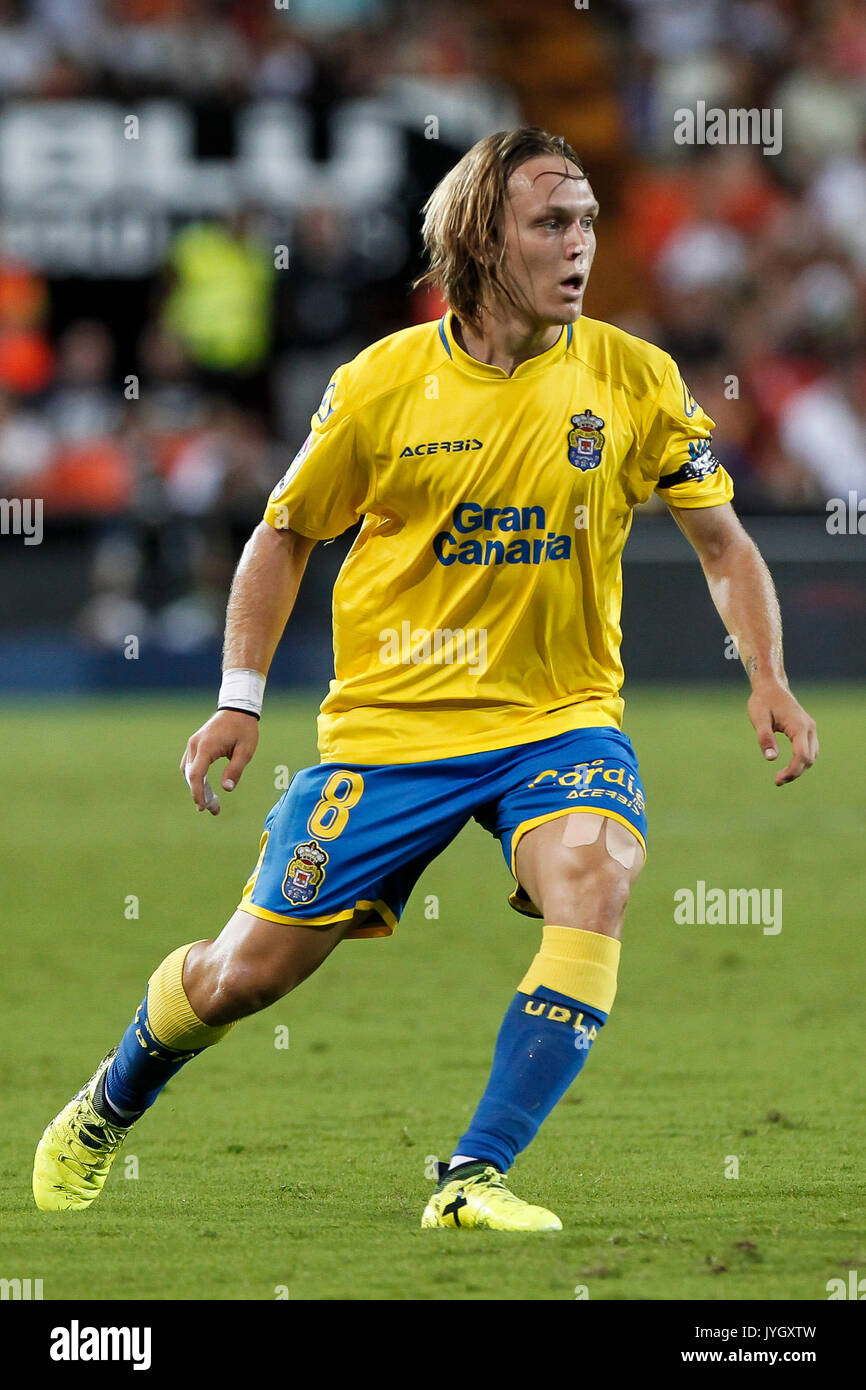 08 Alen Halilovic of UD Las Plamas during spanish La Liga match between ...
