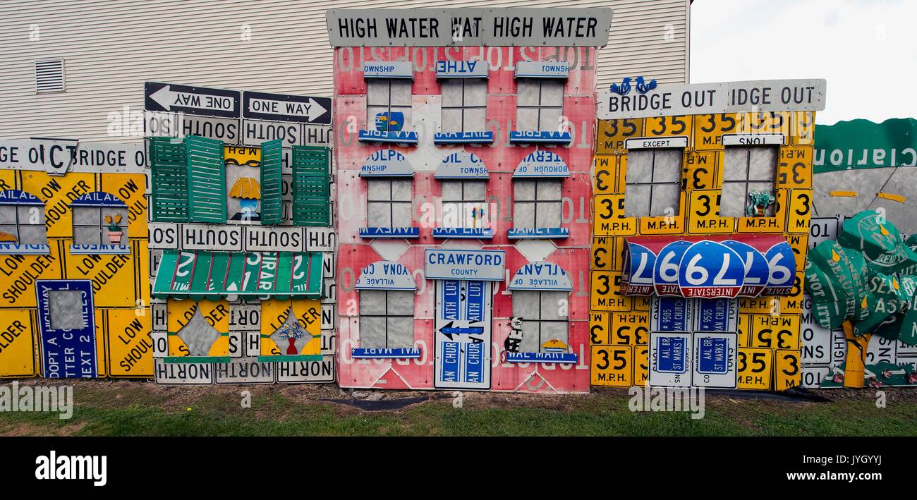 Meadville, Pennsylvania, USA. 19th Aug, 2017. In collaboration with the ...