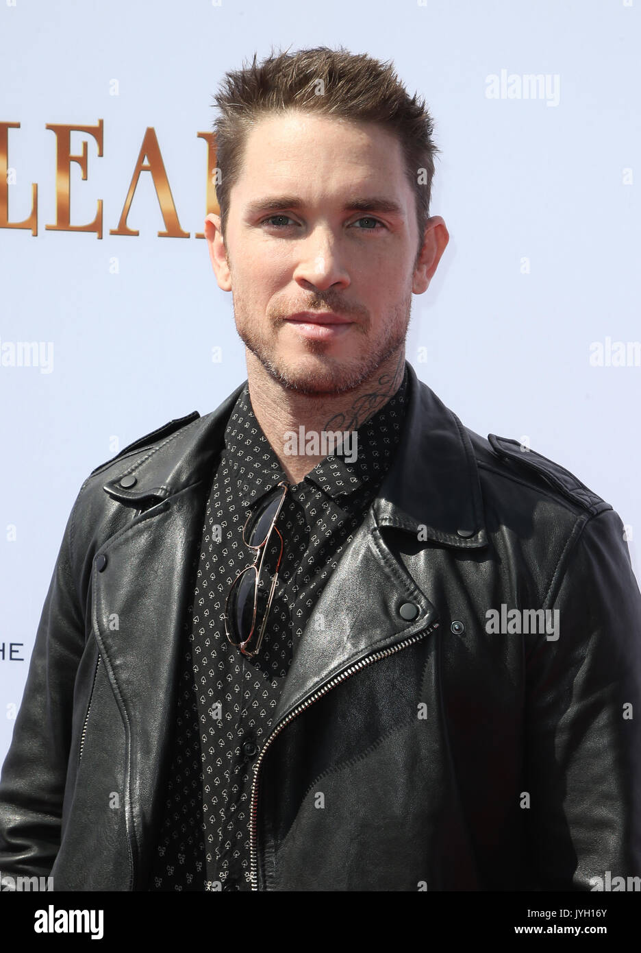 Los Angeles, Ca, USA. 19th Aug, 2017. Blake McGrath, at Premiere Of The ...