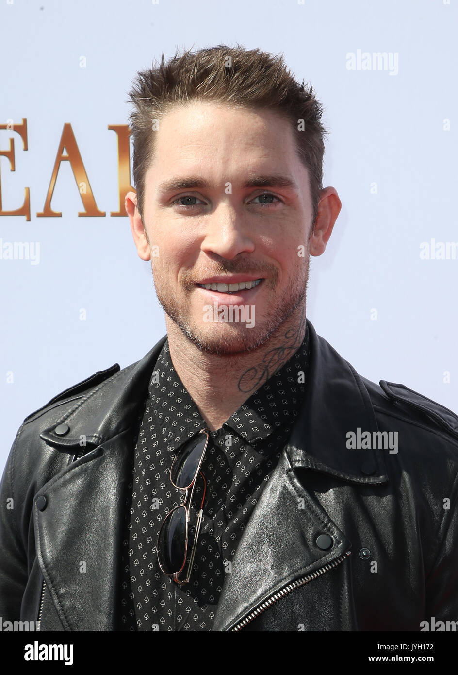 Los Angeles, Ca, USA. 19th Aug, 2017. Blake McGrath, at Premiere Of The ...