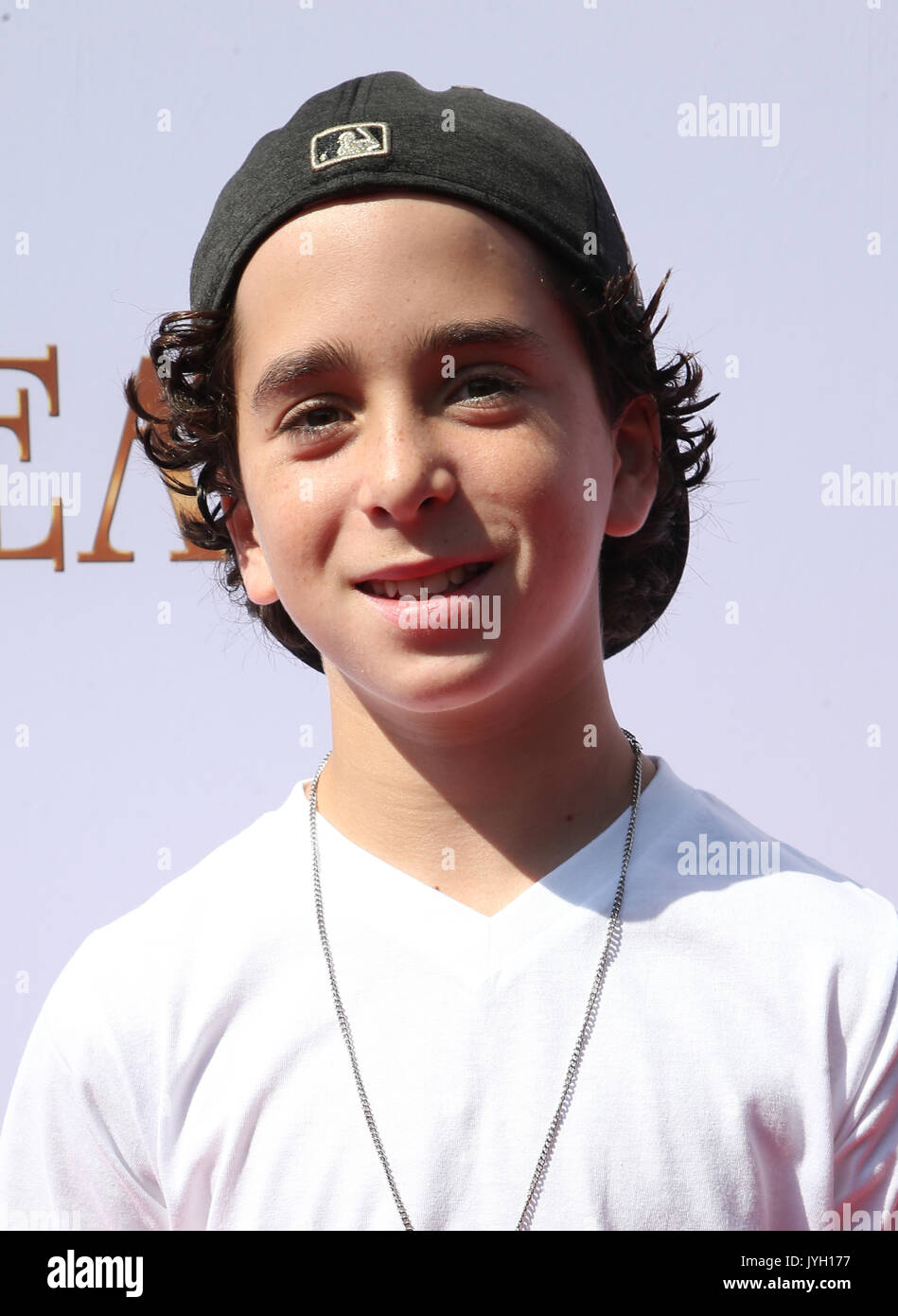 Los Angeles, Ca, USA. 19th Aug, 2017. Jason Drucker, at Premiere Of The ...