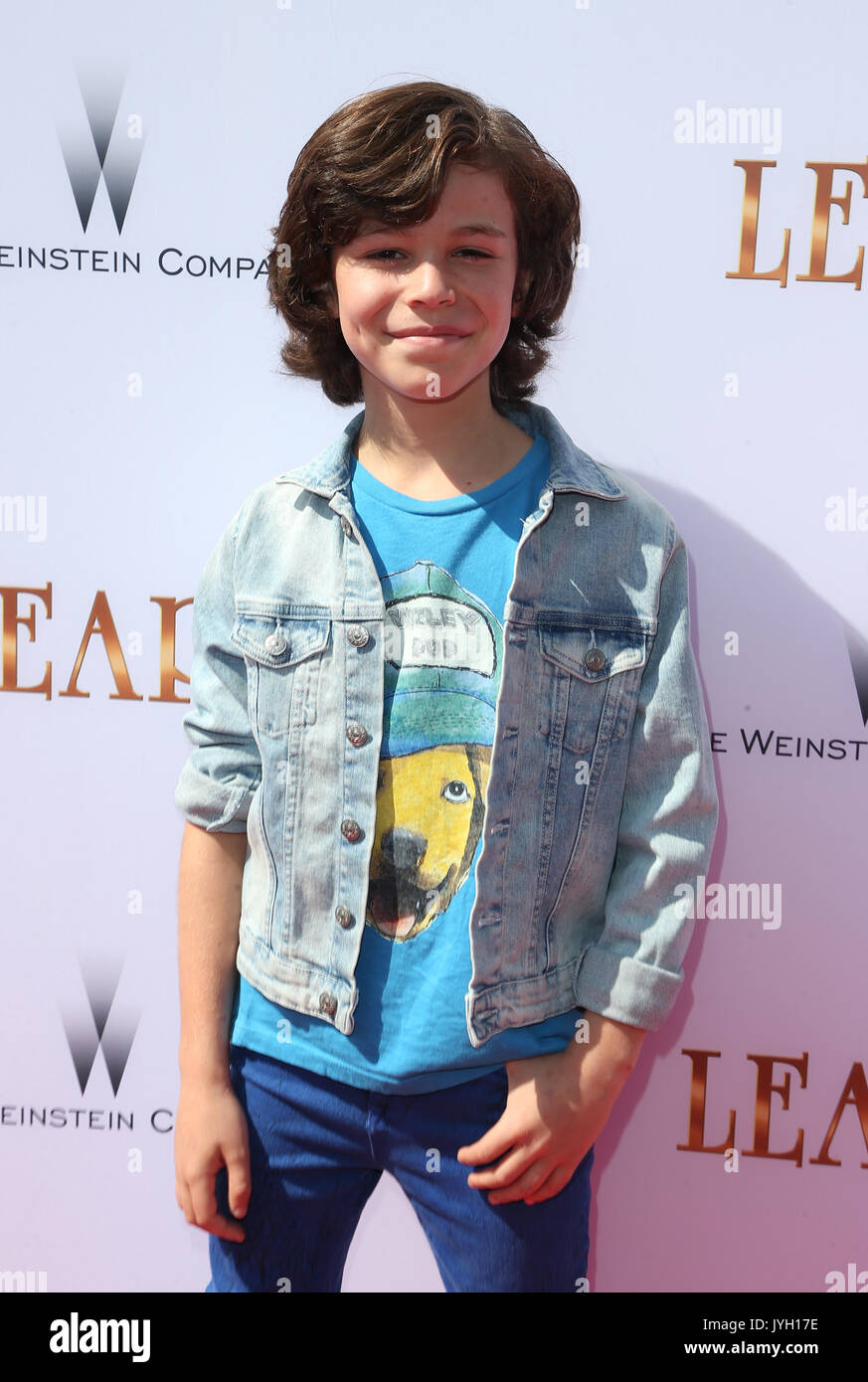 Los Angeles, Ca, USA. 19th Aug, 2017. Zackary Arthur, at Premiere Of ...