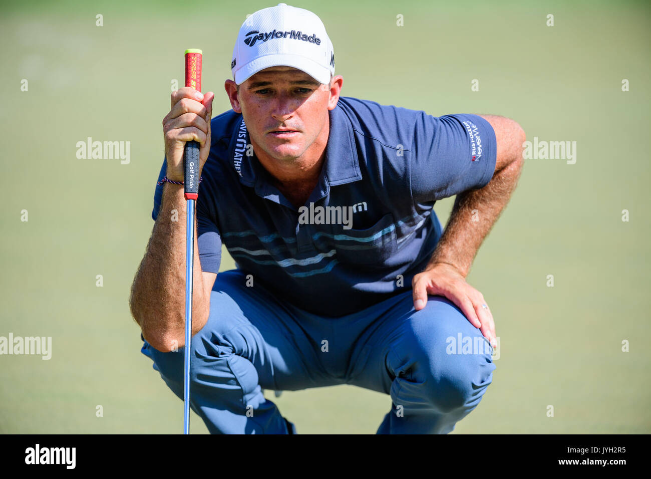 Greensboro, North Carolina, USA. 19th Aug, 2017. Sam Saunders during ...
