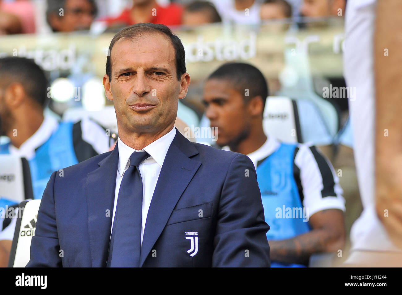 Massimiliano allegri head coach of juventus fc hi-res stock photography ...