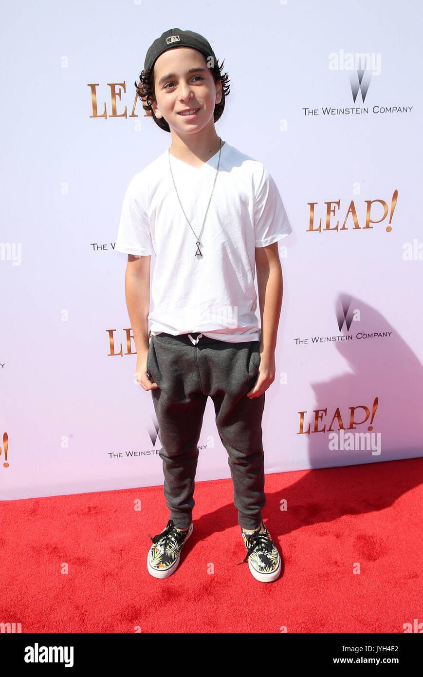 19 August 2017 - Los Angeles, California - Jason Drucker. "Leap!" Los ...