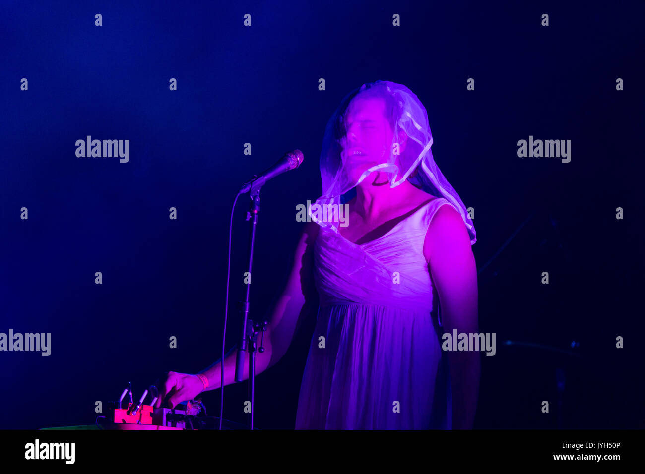 ANGUS ANDREW, LIARS, WEDDING DRESS: The band LIARS play a raucous set ...