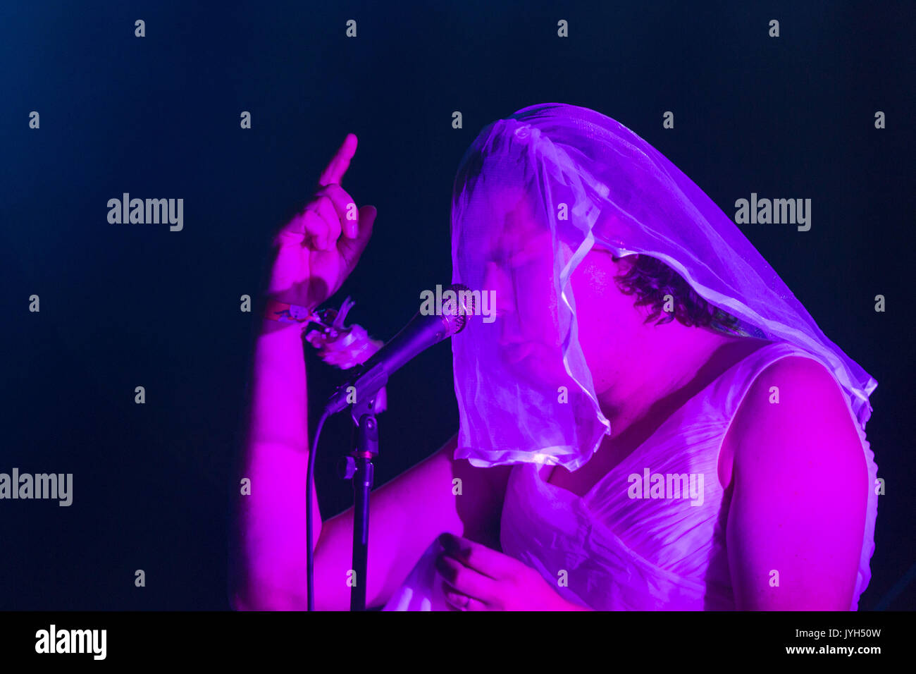 ANGUS ANDREW, LIARS, WEDDING DRESS: The band LIARS play a raucous set ...