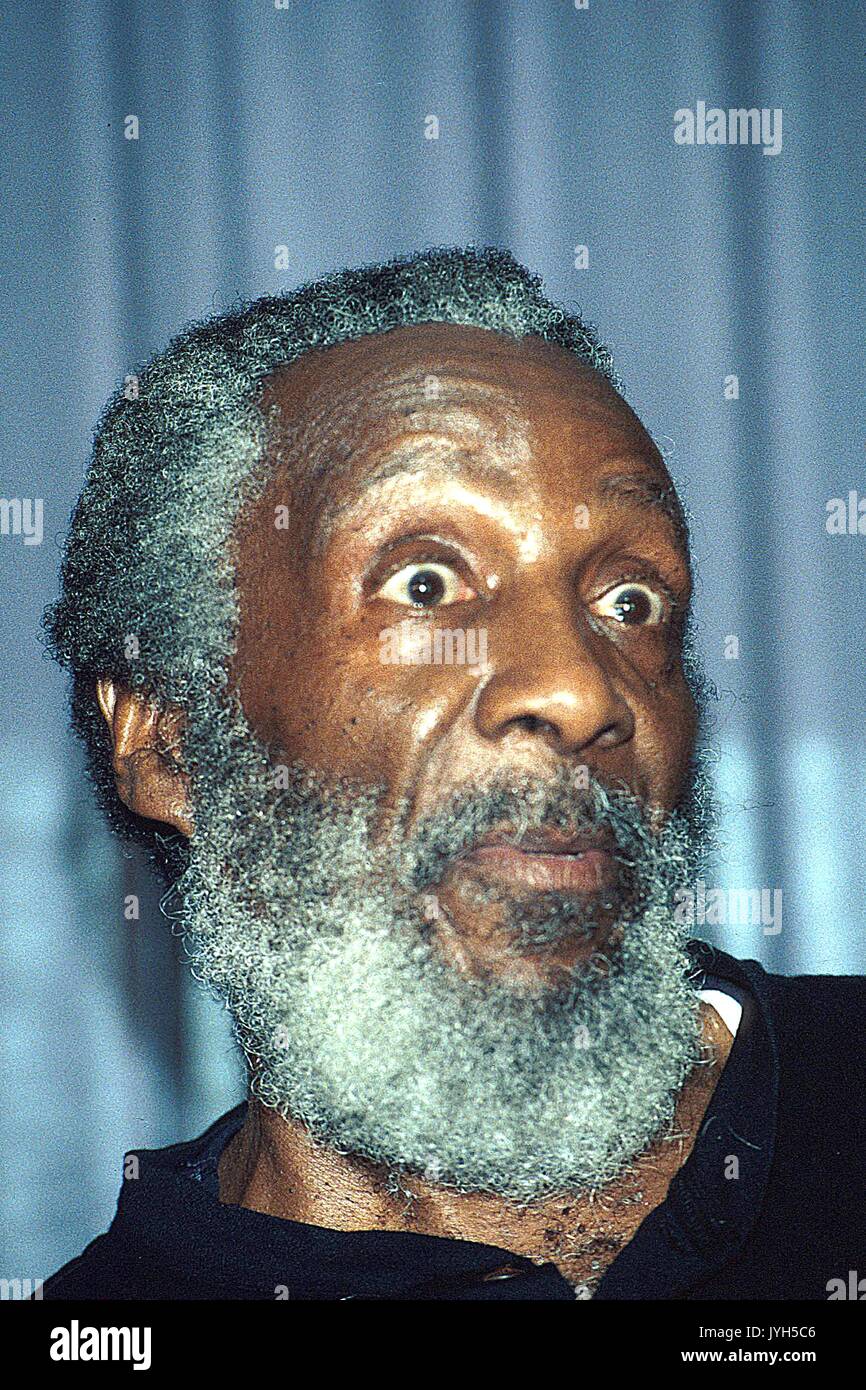 August 19, 2017: FILE: RICHARD CLAXTON GREGORY (born October 12, 1932 ...