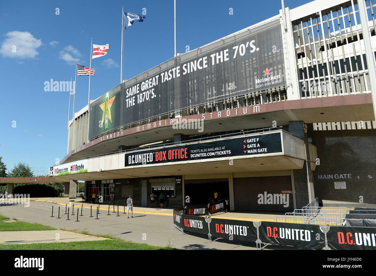Robert f kennedy memorial stadium hi-res stock photography and images ...