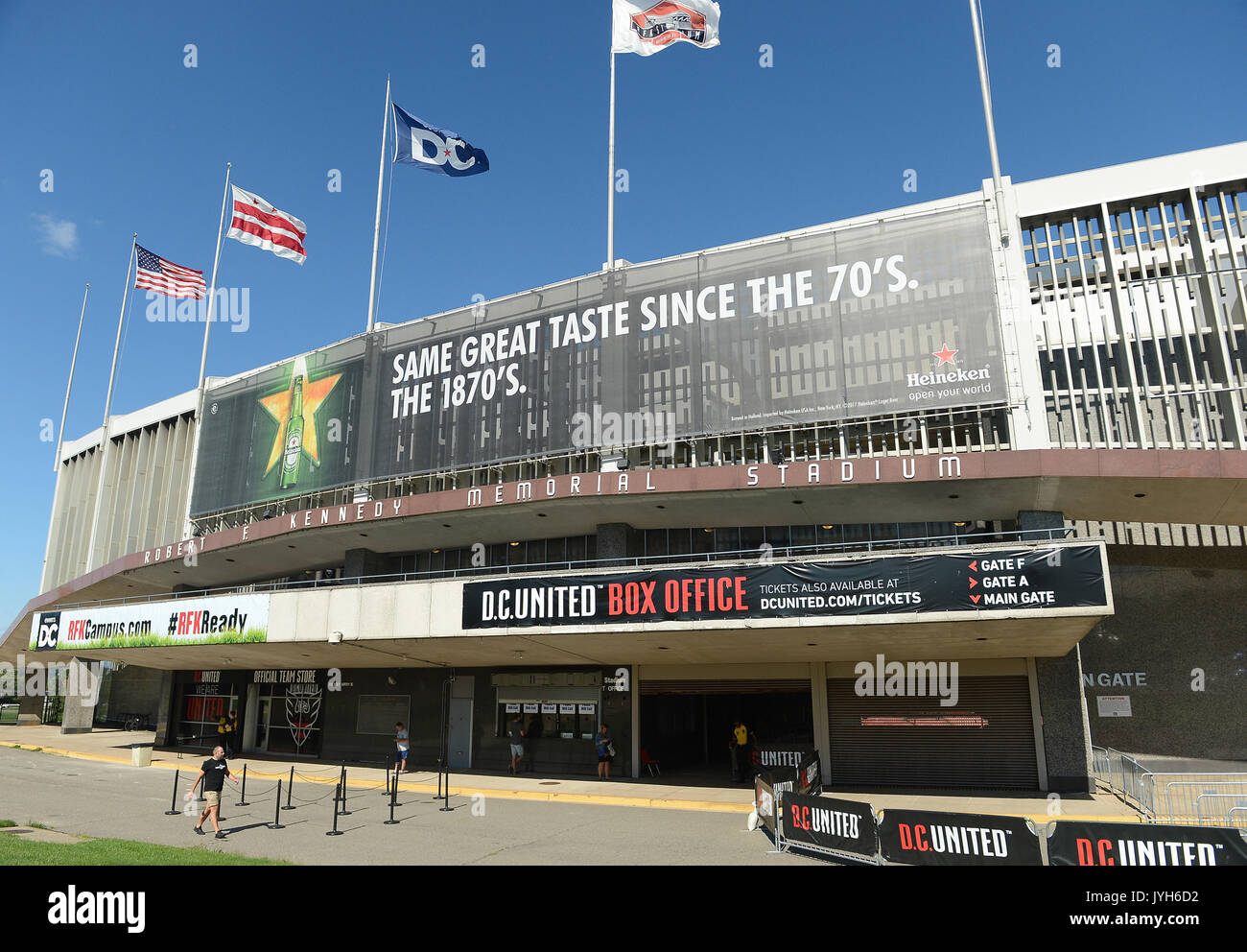 Robert f kennedy memorial stadium hi-res stock photography and images ...