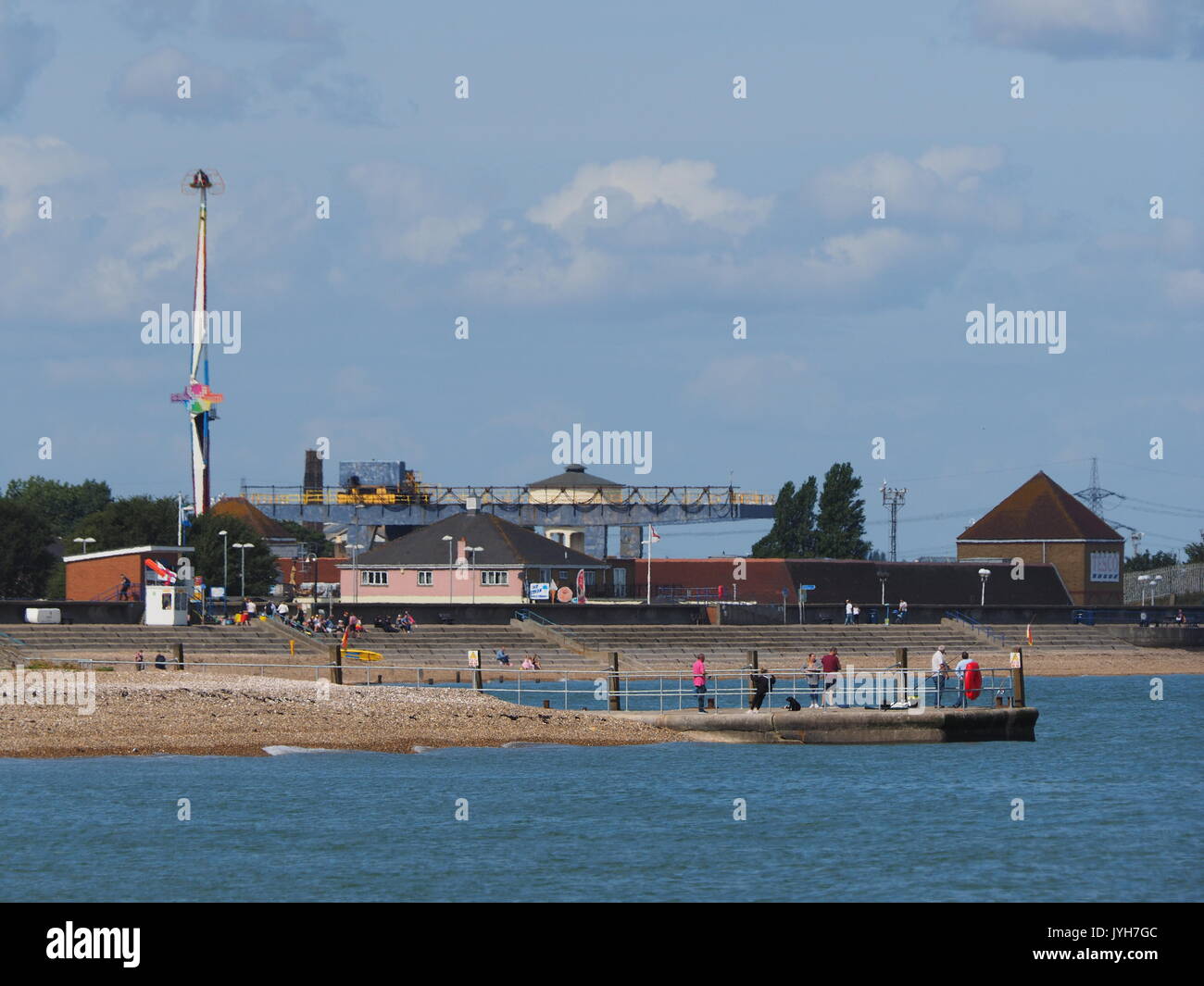 Sheerness, Kent. 20 Aug, 2017. UK Weather: a sunny morning in Sheerness ...